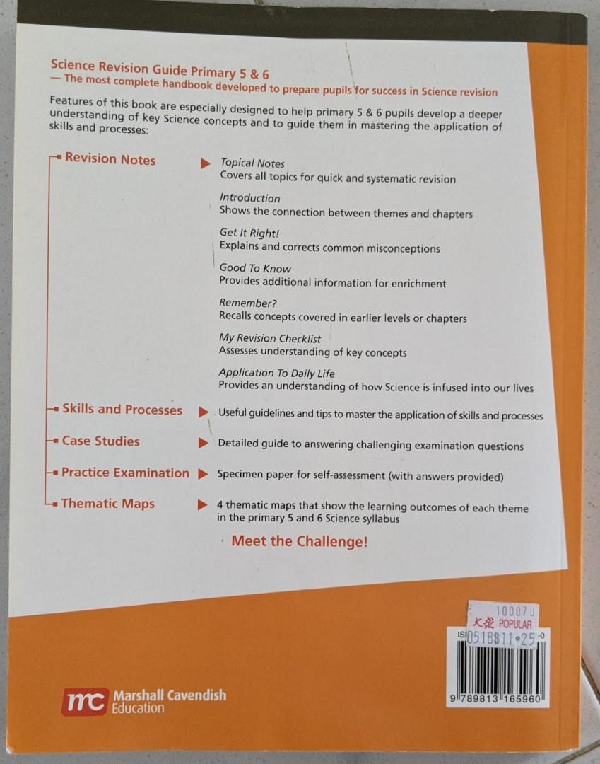 Science Assessment Book revision Guide for P5 P6, Hobbies & Toys, Books ...