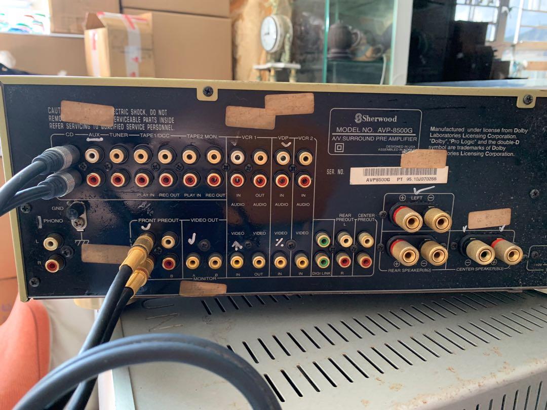 Sherwood AVP-8500G獅龍旗艦式前置放大器前級, 音響器材, 可攜式音響設備 - Carousell