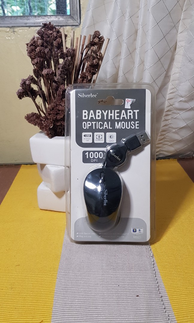 Silvertec retractable mouse, Computers & Tech, Parts & Accessories ...