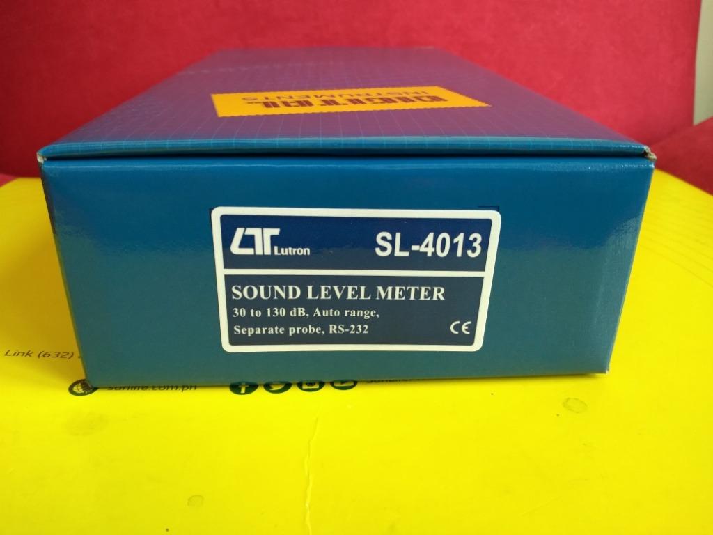 Sound Level Meter, Decibel Meter with Sound Probe, Noise Meter with ...