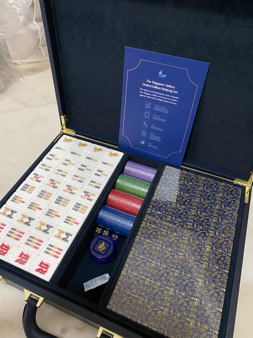 SQ Limited Edition Mahjong Set, Hobbies & Toys, Stationery & Craft ...