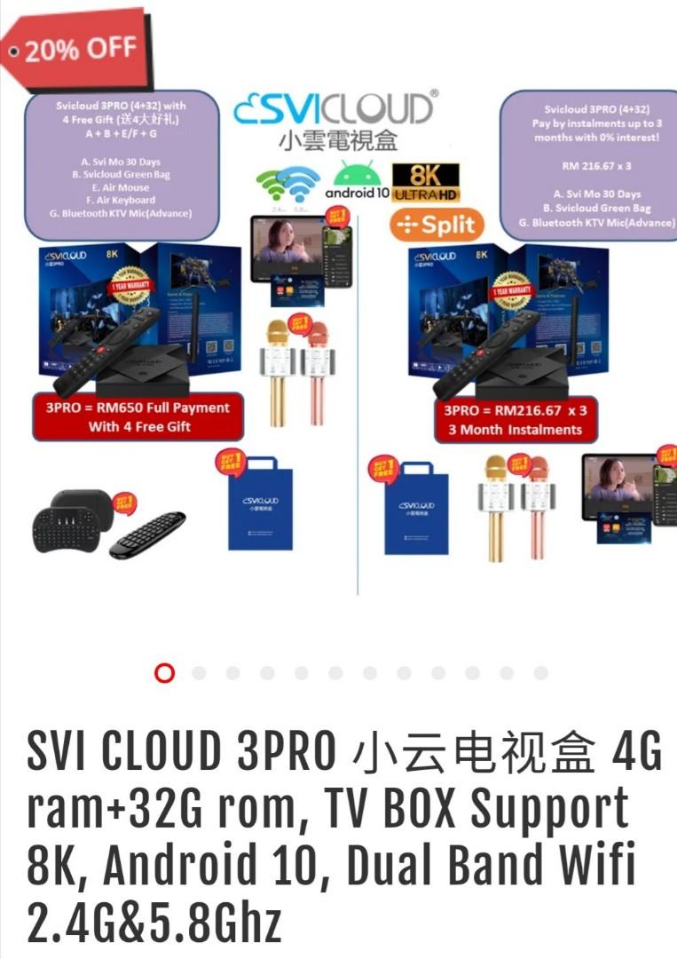 SVI Cloud TV Box, TV & Home Appliances, TV & Entertainment, Media ...