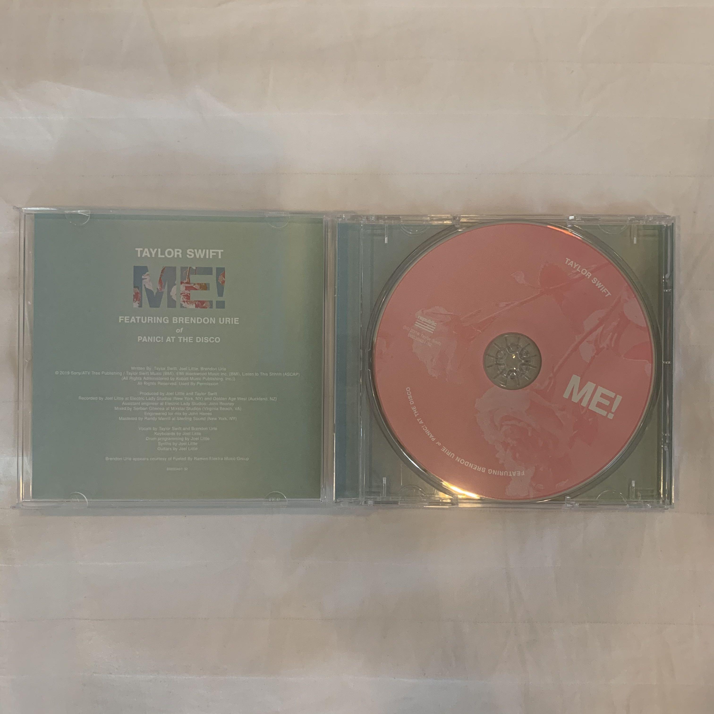 taylor swift "ME!" CD Album, Hobbies & Toys, Music & Media, CDs & DVDs ...