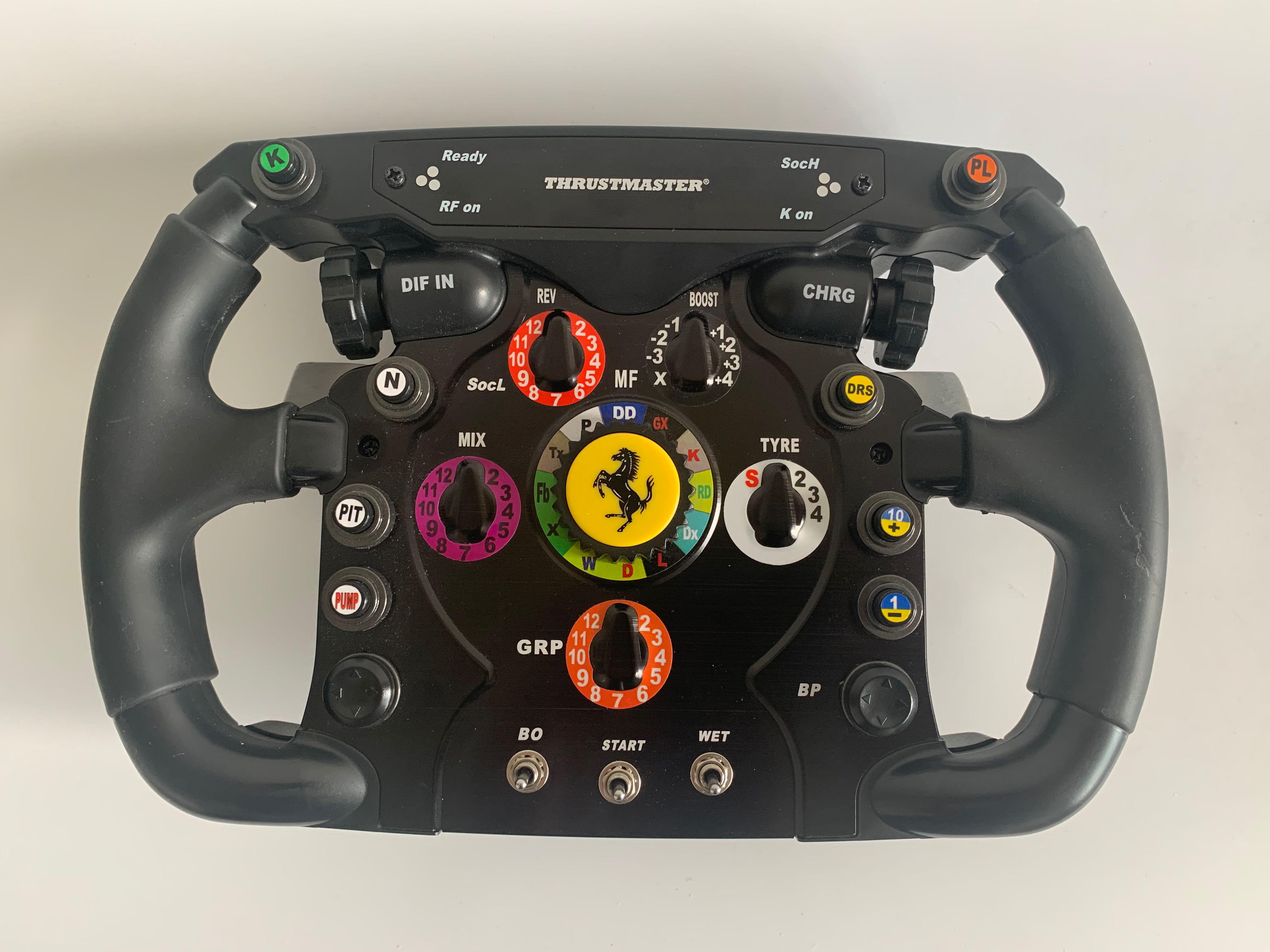 Thrustmaster Ferrari F1 Wheel ADD-ON, Video Gaming, Video Game Consoles ...