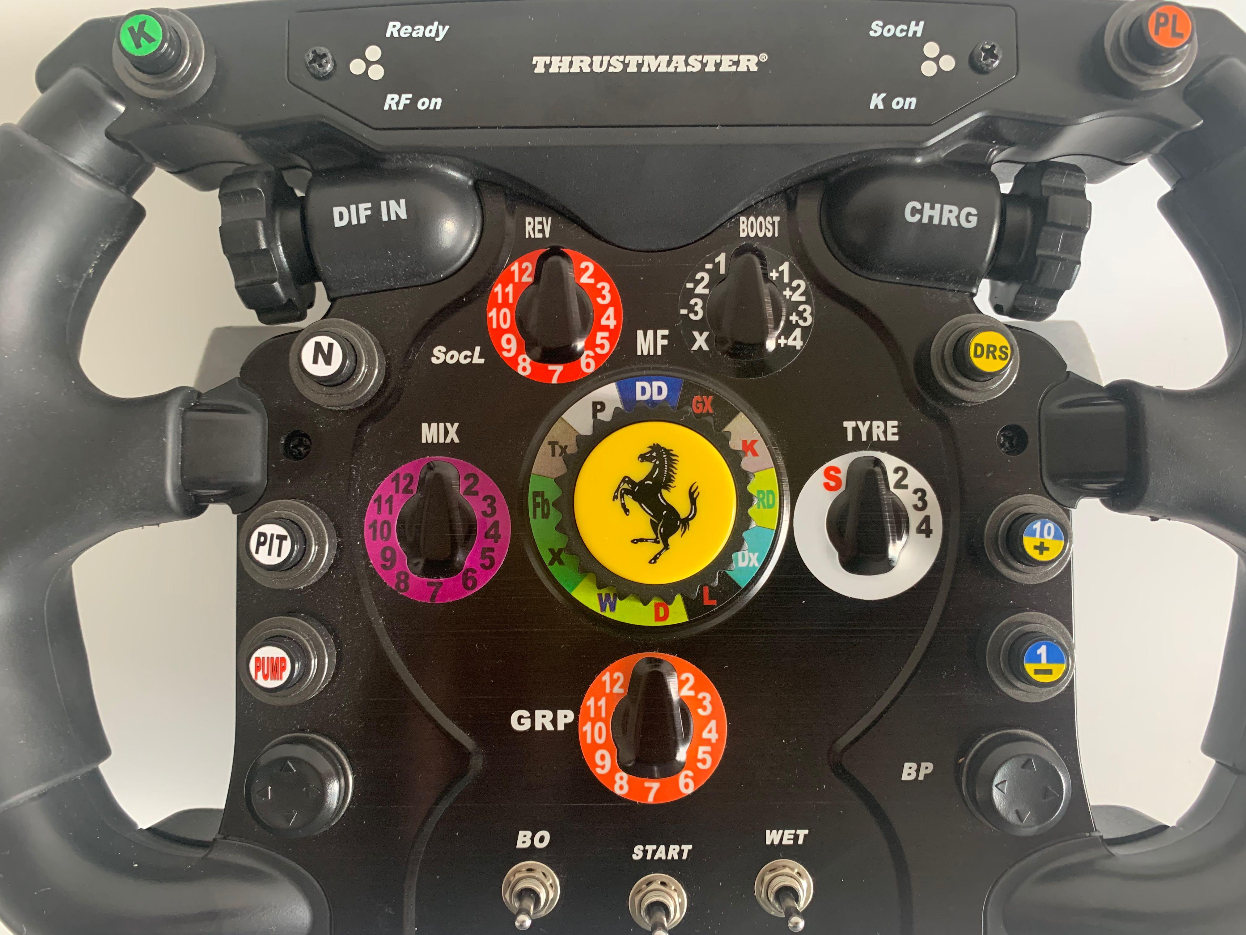 Thrustmaster Ferrari F1 Wheel ADD-ON, Video Gaming, Video Game Consoles ...