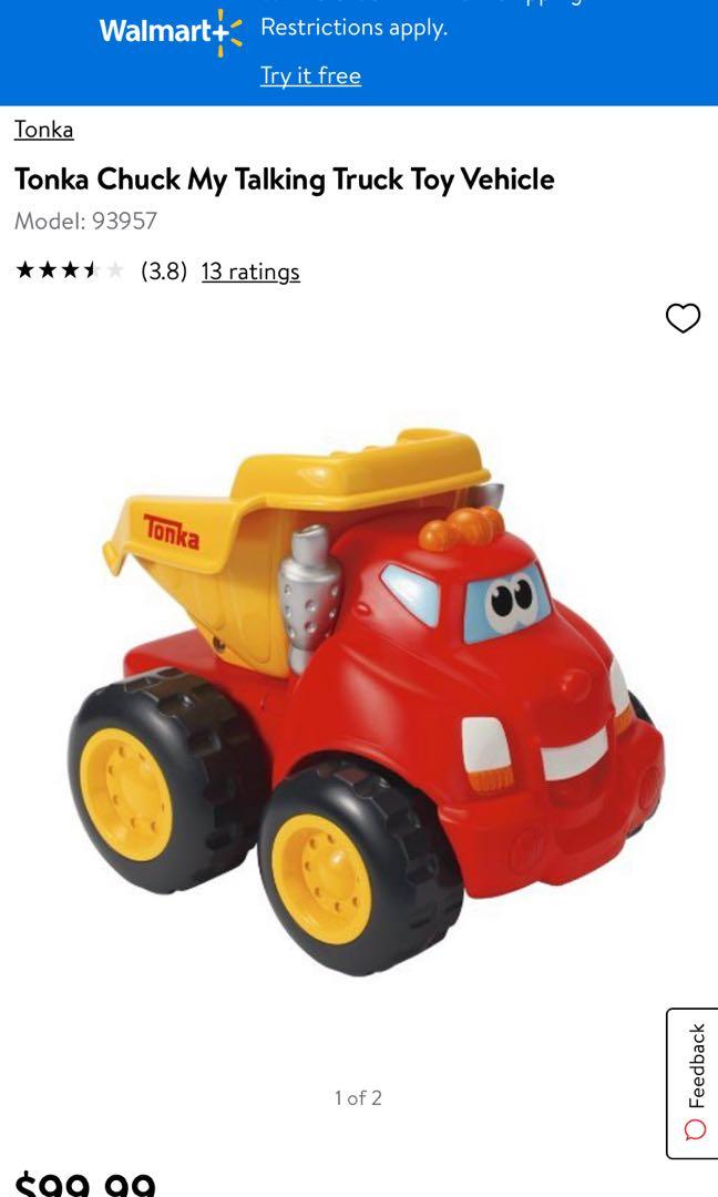 Tonka Chuck My Talking Dump Truck, Hobbies & Toys, Toys & Games on ...