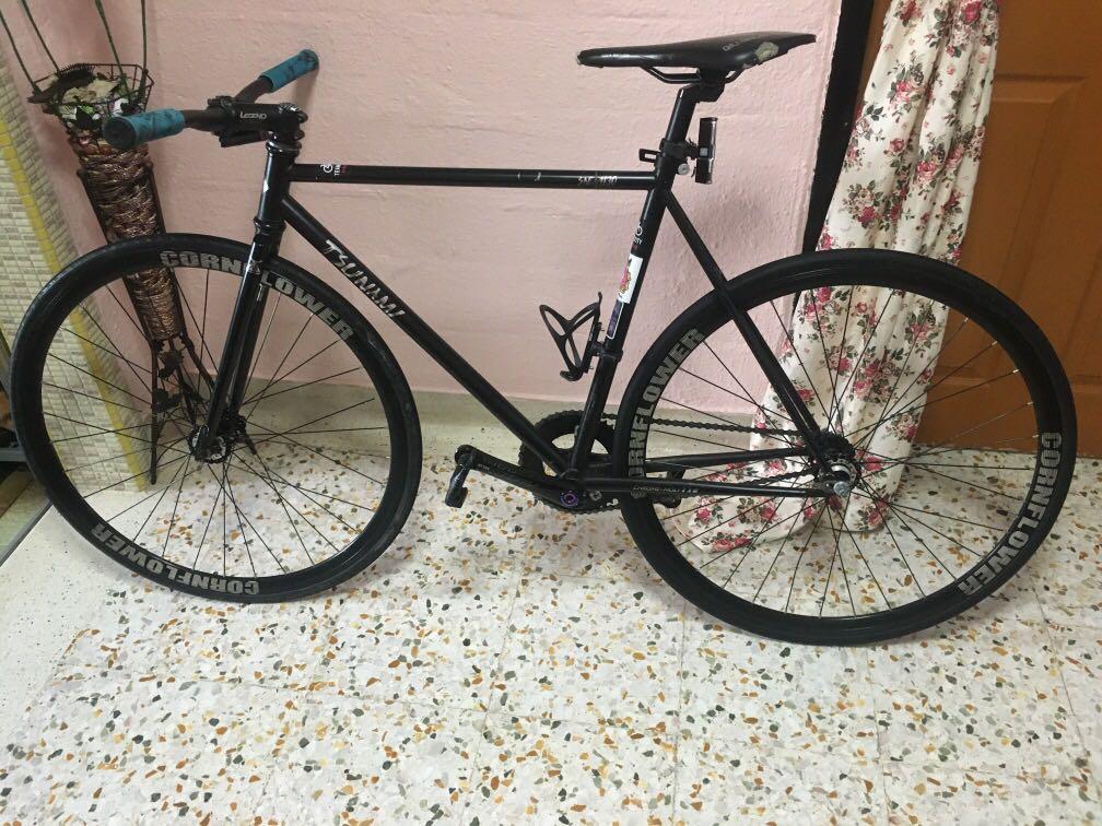 Tsunami snm 4130(full bike), Sports Equipment, Bicycles & Parts ...