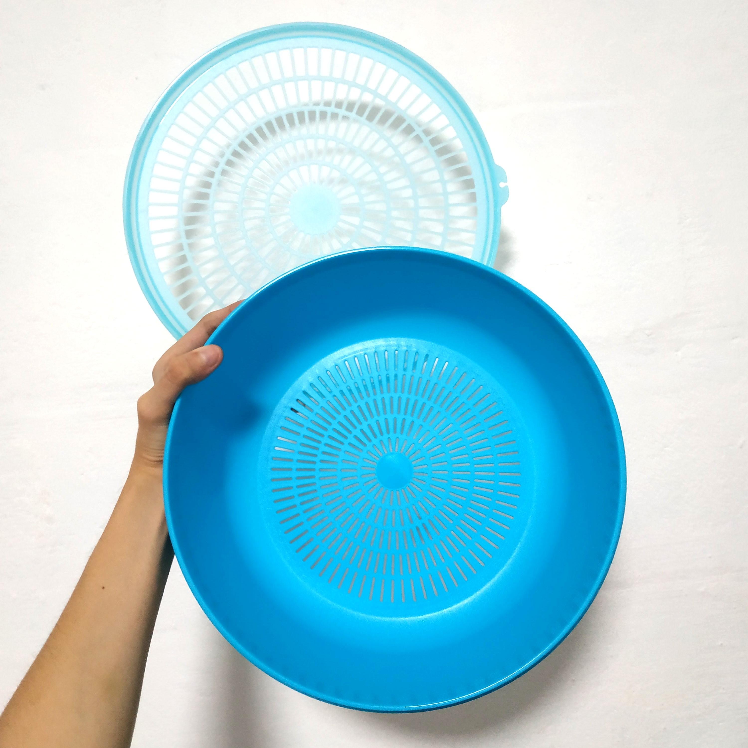 Tupperware 3L Modular Colander Strainer Container with Lid Cover Seal ...