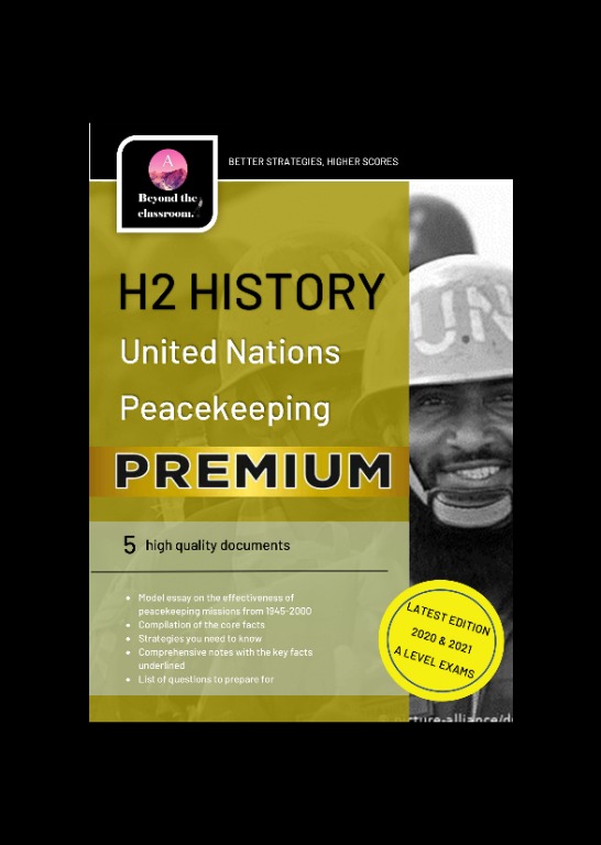 Ultimate H2 History Guide on UN Peacekeeping, Hobbies & Toys, Books ...