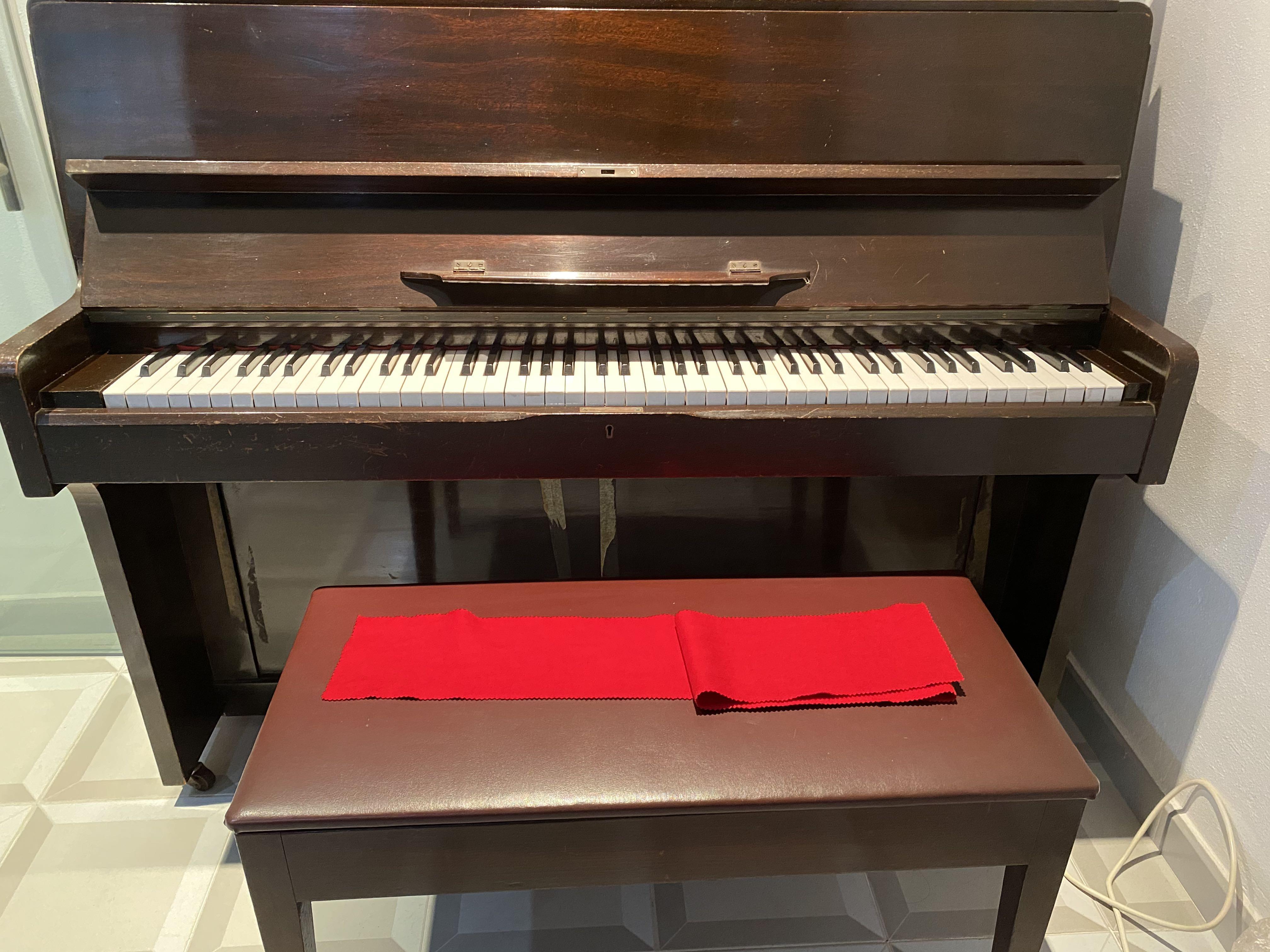Vintage Upright Piano - UK brand, Hobbies & Toys, Music & Media ...