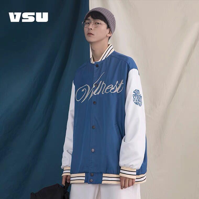 VSU Ins logo jacket-Male and female unisex, Men's Fashion, Coats ...