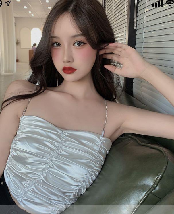 White Top Womens Fashion Tops Sleeveless On Carousell