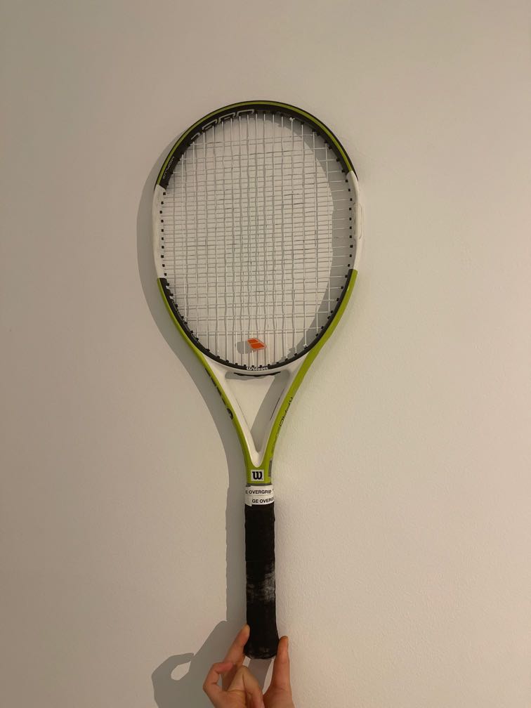 Wilson Tennis Racket Npro surge, Sports Equipment, Sports & Games ...