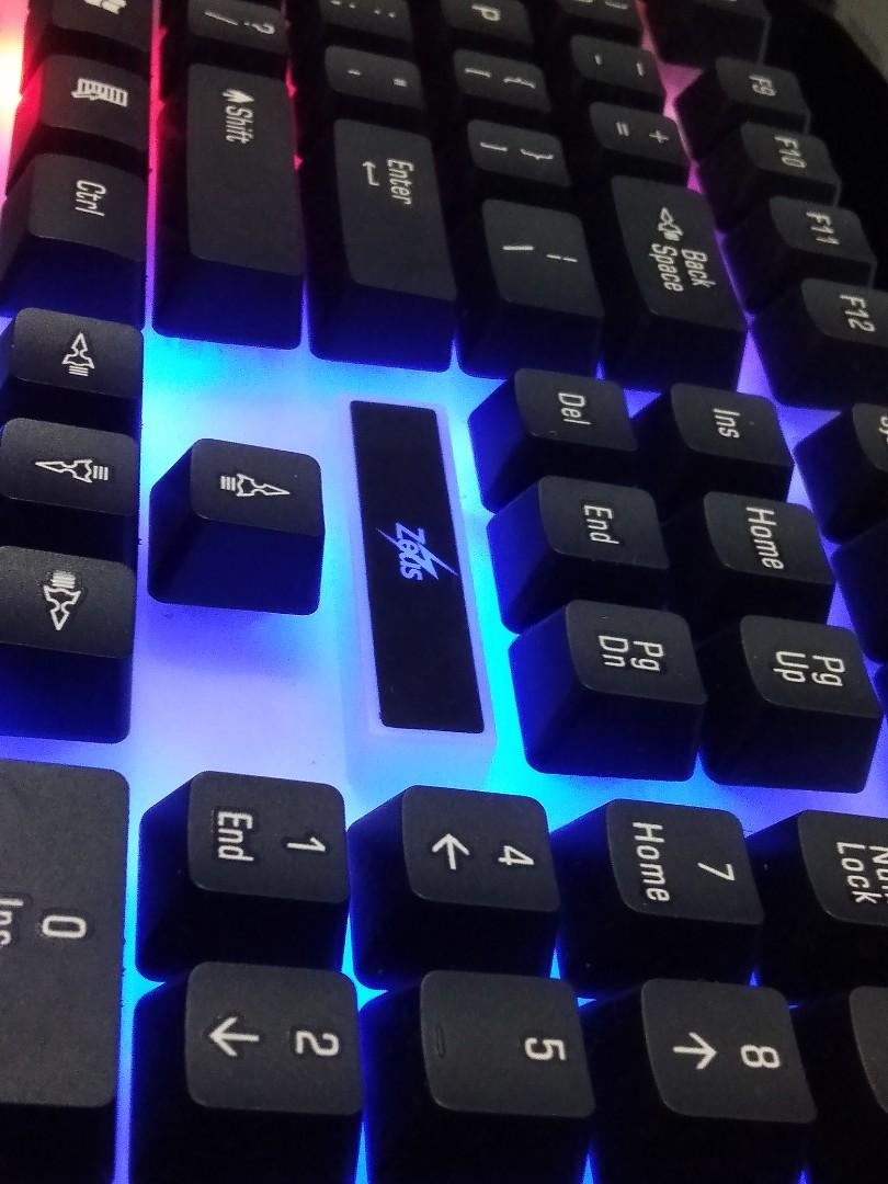 ZEUS K001 Gaming Keyboard, Computers & Tech, Parts & Accessories ...