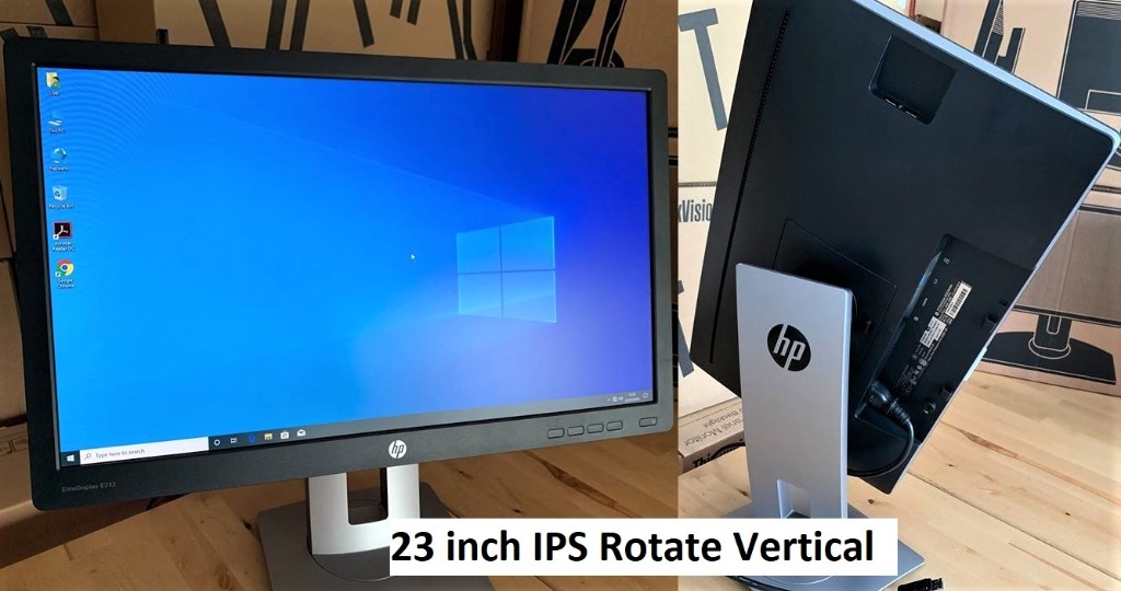 15pcs HP 23 inch IPS Gaming LED monitor,Rotate Vertical, 1080p, Bago pa ...