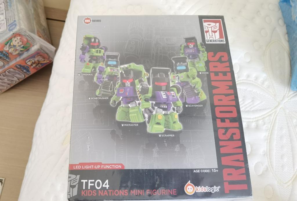 全新 Kidslogic TF04 Transformers 變形金剛 建造派, 興趣及遊戲, 玩具 & 遊戲類 - Carousell