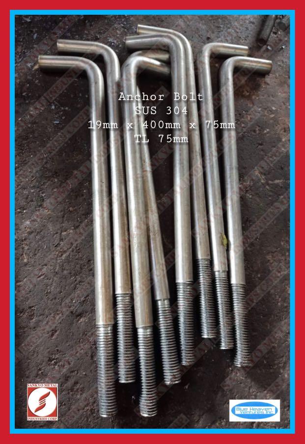 Anchor Bolt , Sag Rod , Stud Bolt , J Bolt , Threaded Rod ASTM 4140 ...