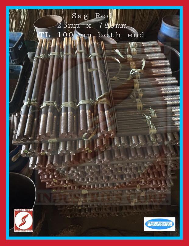 Anchor Bolt , Sag Rod , Stud Bolt , J Bolt , Threaded Rod ASTM 4140 ...