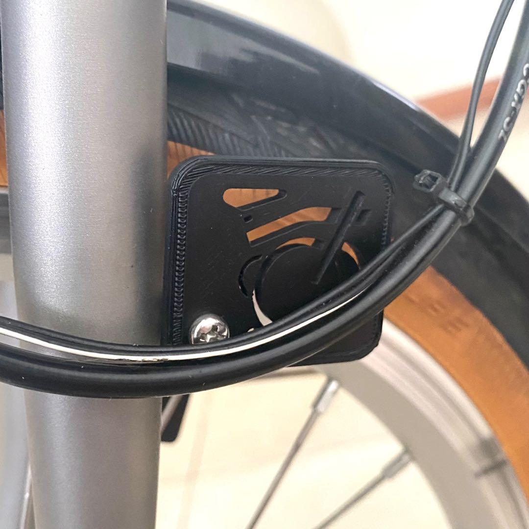 Brompton Cable Fender (3D printed), Sports Equipment, Bicycles & Parts ...