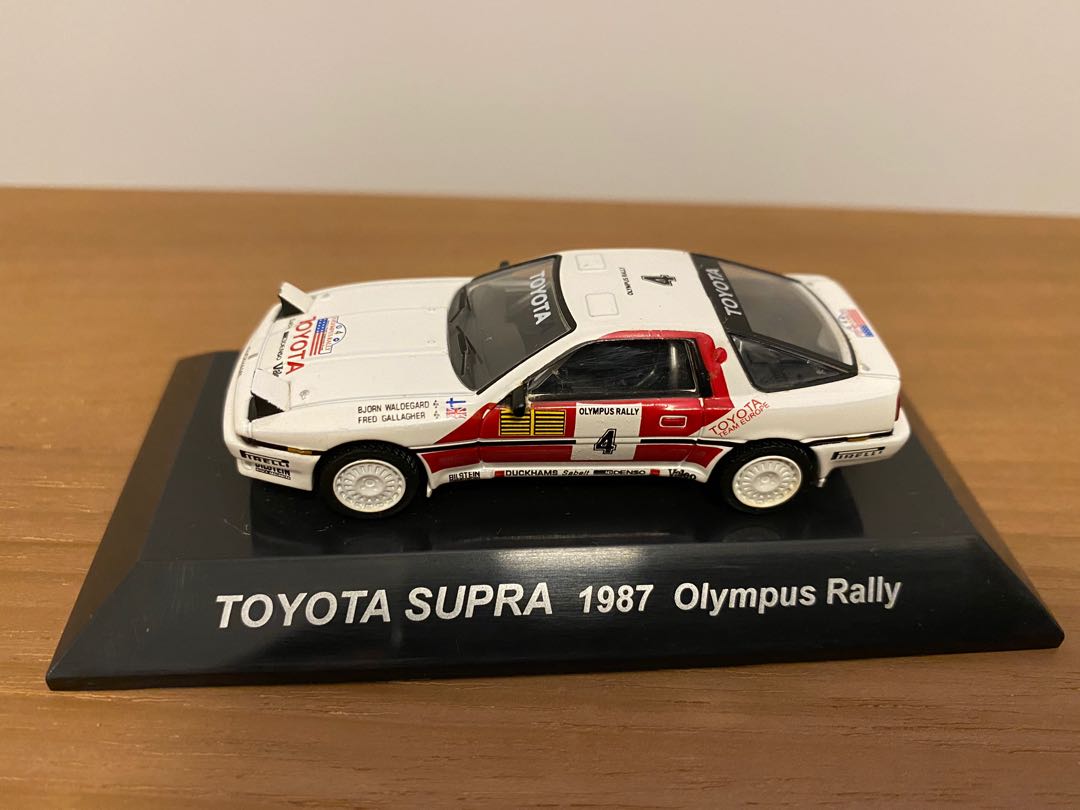 極罕CM’s Toyota Supra 1987 Olympus Rally 1:64, 興趣及遊戲, 玩具 & 遊戲類 - Carousell