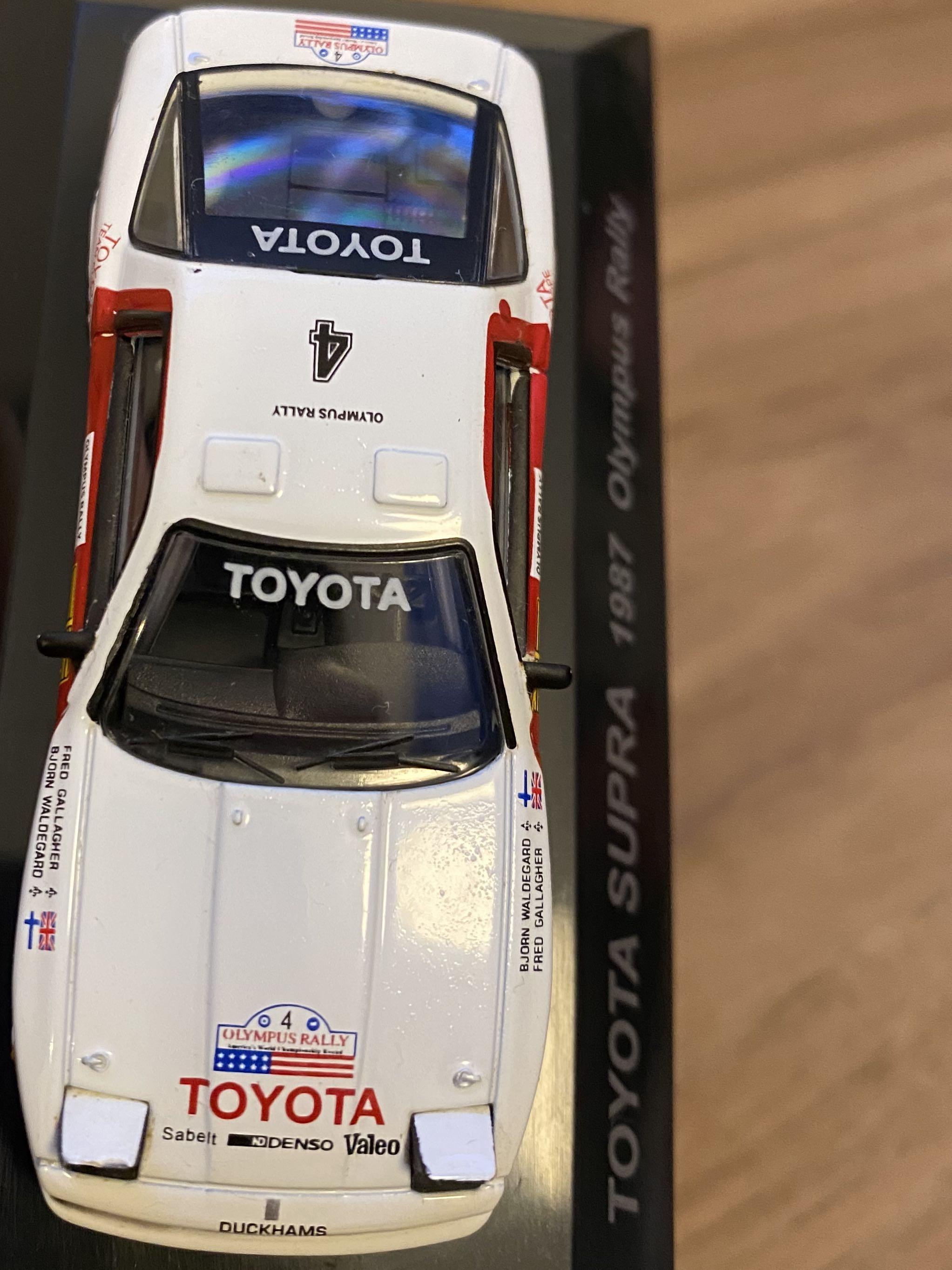極罕CM’s Toyota Supra 1987 Olympus Rally 1:64, 興趣及遊戲, 玩具 & 遊戲類 - Carousell