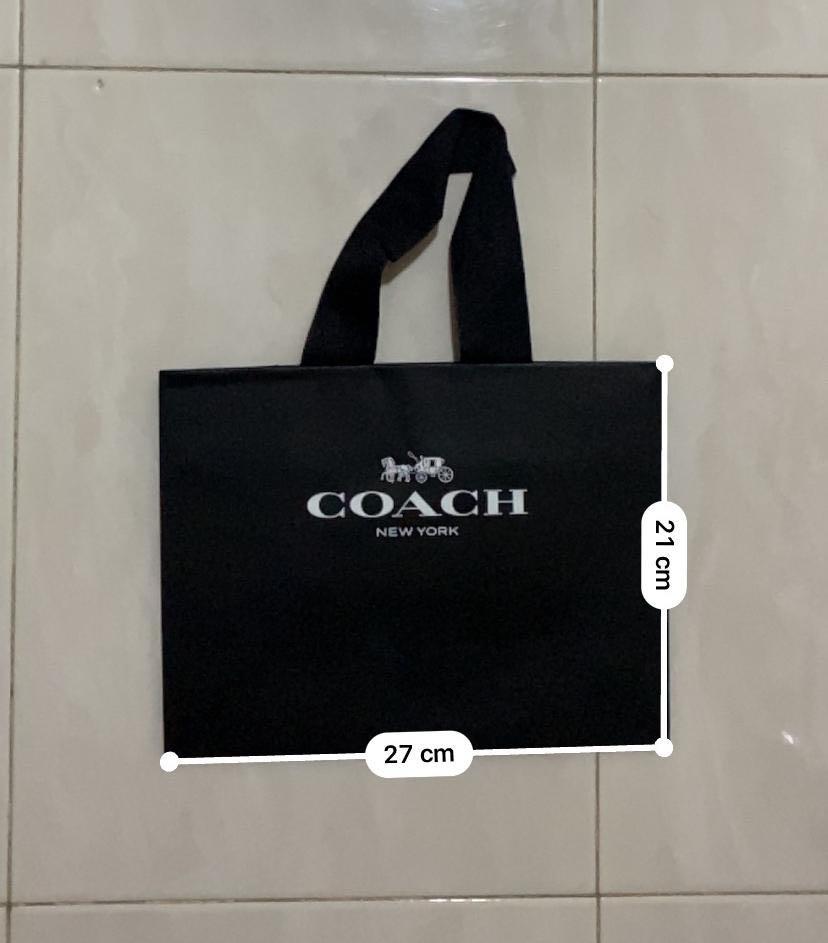 Coach Paper Bag, Women's Fashion, Bags & Wallets, Purses & Pouches on ...