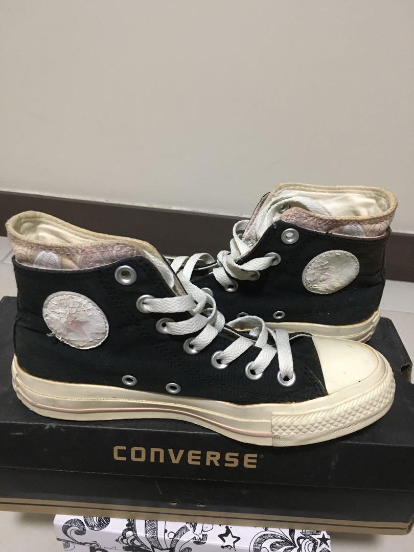 Converse Chuck Taylor Double Collar Hi, Women's Fashion, Footwear ...