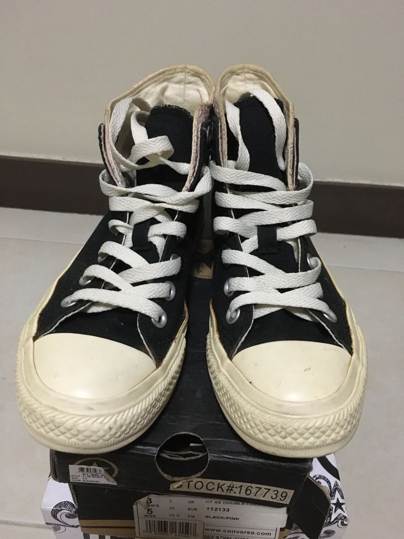 Converse Chuck Taylor Double Collar Hi, Women's Fashion, Footwear ...