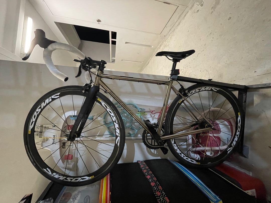 Custom Steel Road bike, Bicycles & PMDs, Bicycles, Road Bikes on Carousell