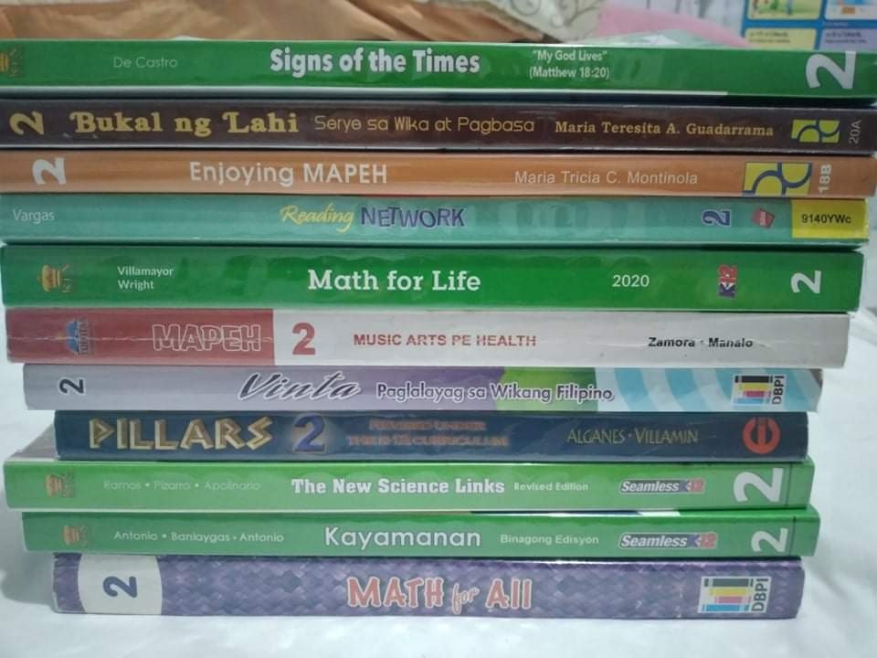 GRADE 2 TEXTBOOKS, Hobbies & Toys, Books & Magazines, Textbooks on ...