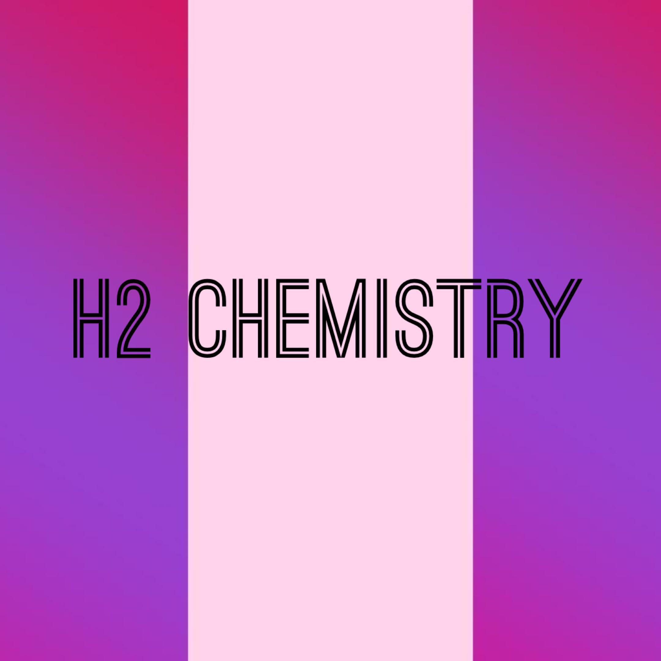 H2 Chemistry Package (RJC/NYJC/HCI Summary/Lecture Notes/Topical ...