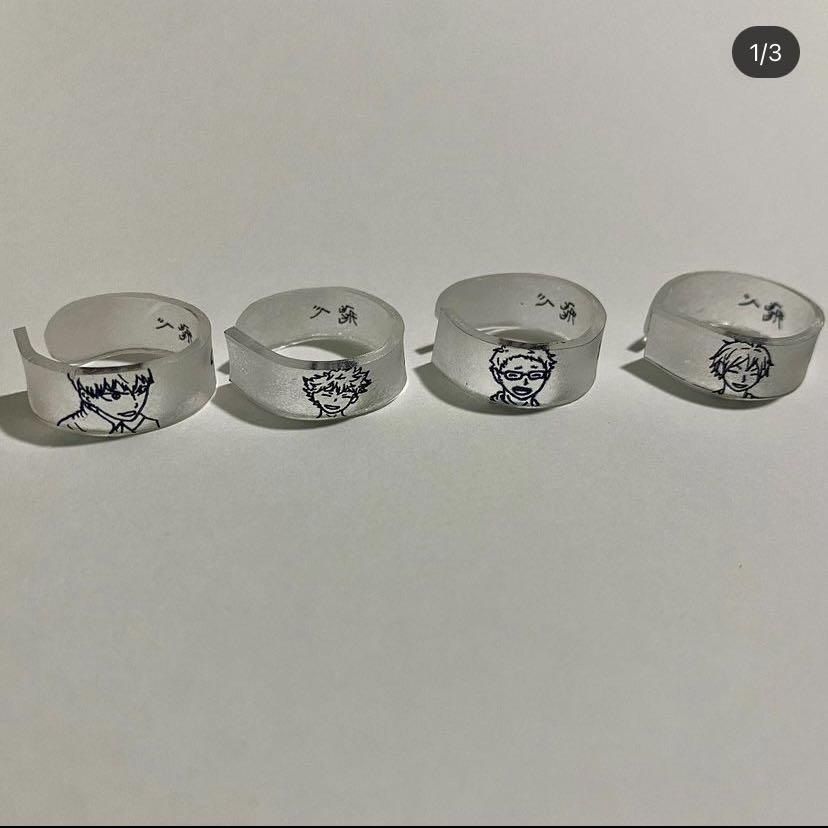 Haikyuu Rings, Hobbies & Toys, Memorabilia & Collectibles, Fan ...