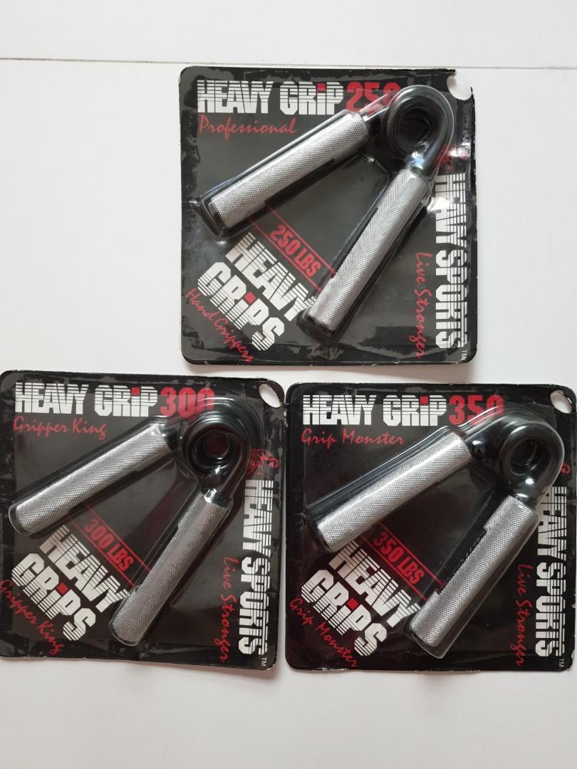 Heavy Grip - Handgrippers for Professionals (250-350lbs), Sports ...