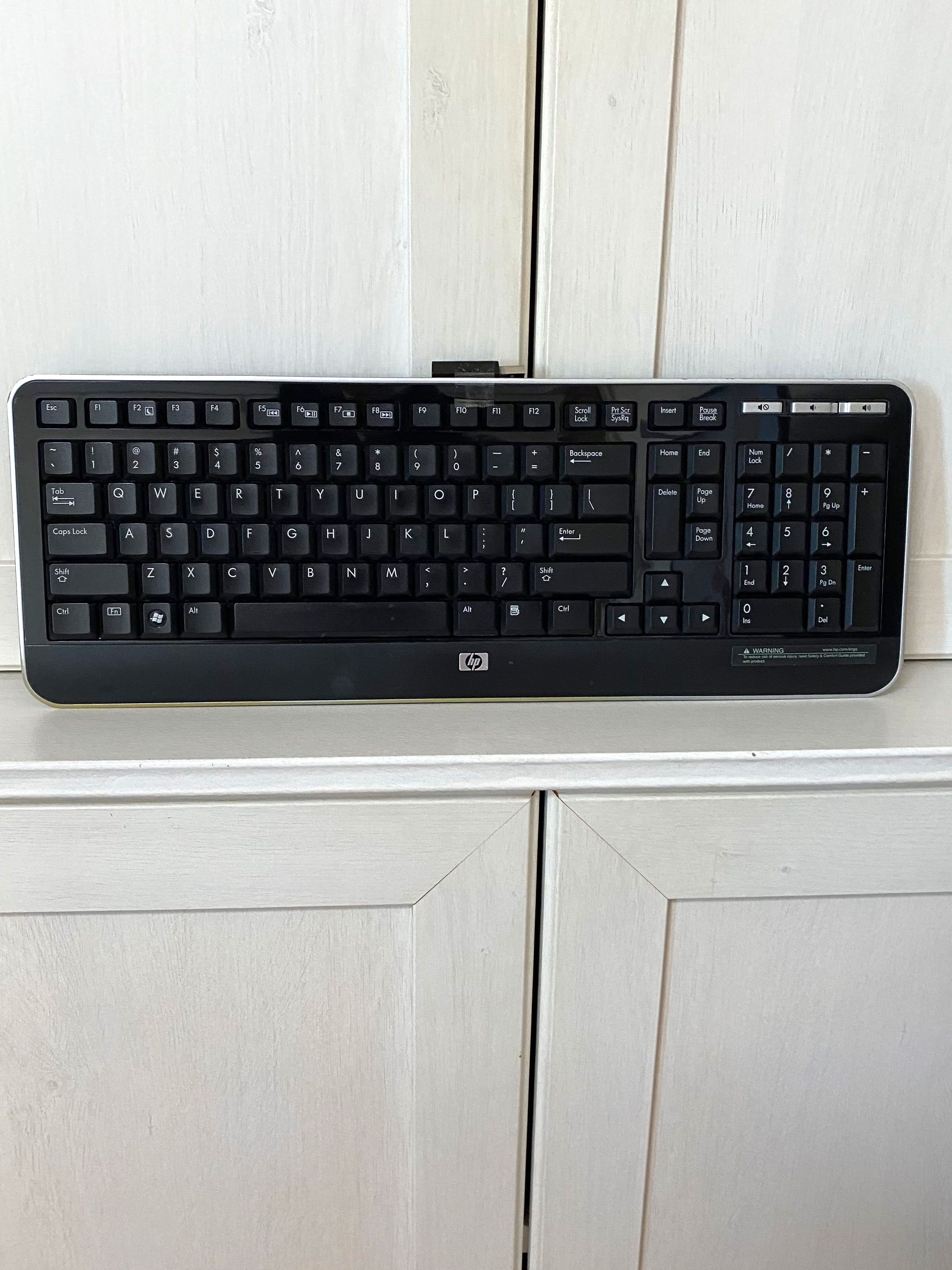 HP Wireless keyboard, Computers & Tech, Parts & Accessories, Computer ...