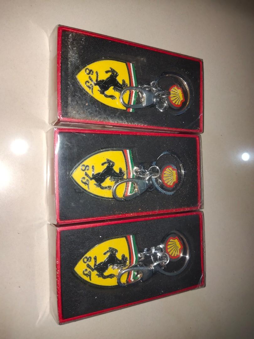 Limited Edition Ferrari Shell Keychain, Luxury, Accessories on Carousell