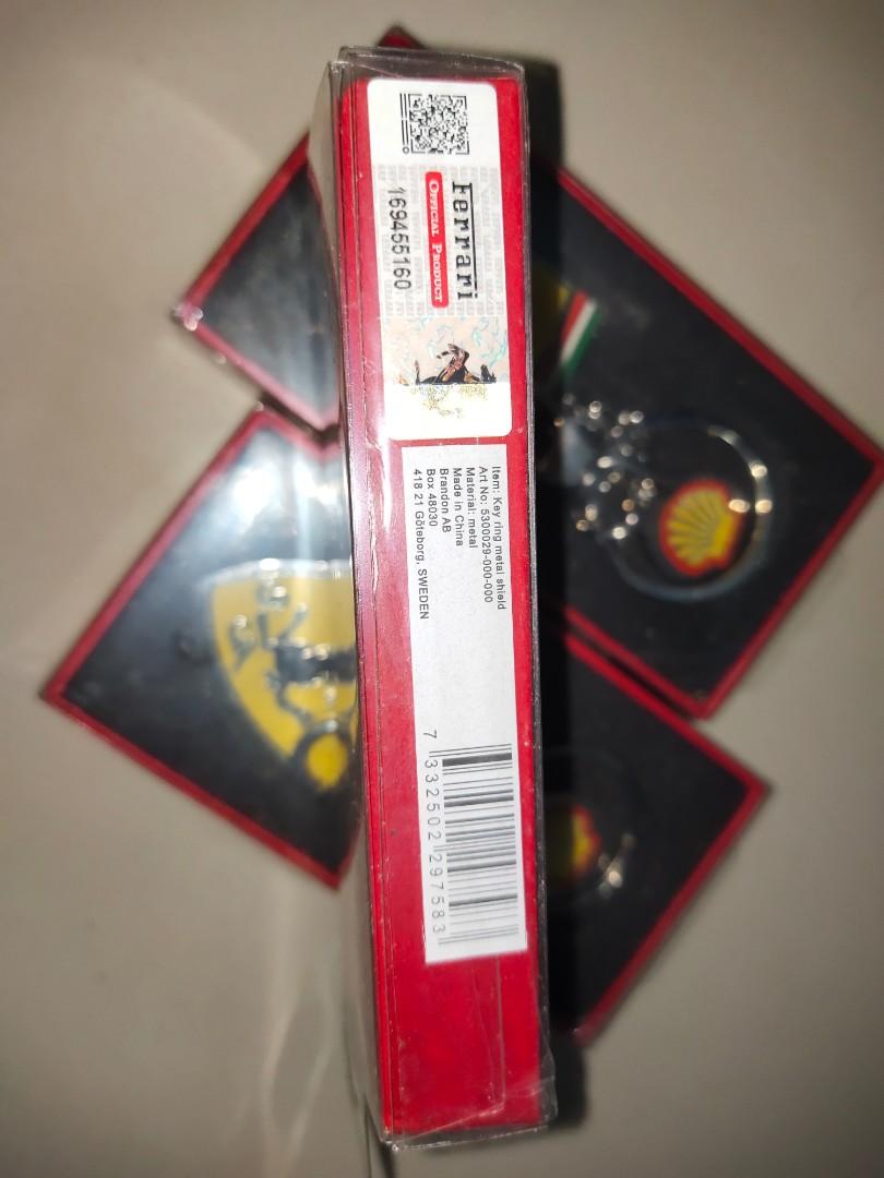 Limited Edition Ferrari Shell Keychain, Luxury, Accessories on Carousell
