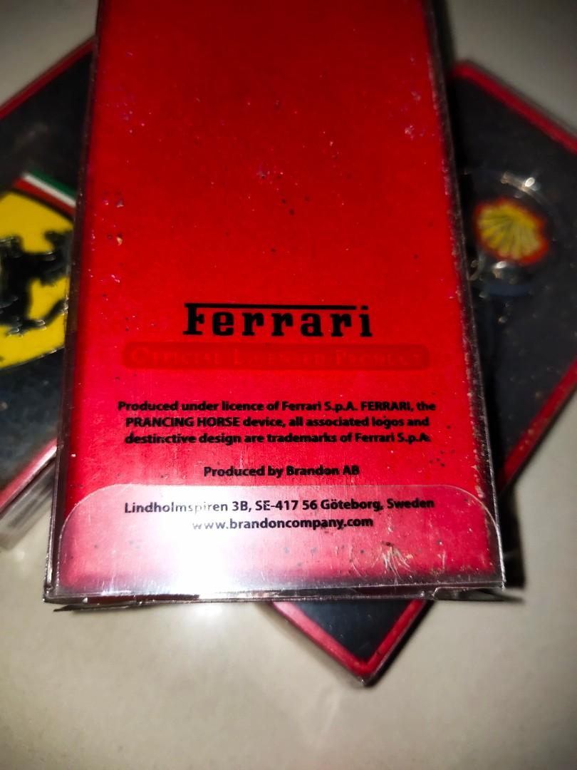 Limited Edition Ferrari Shell Keychain, Luxury, Accessories on Carousell