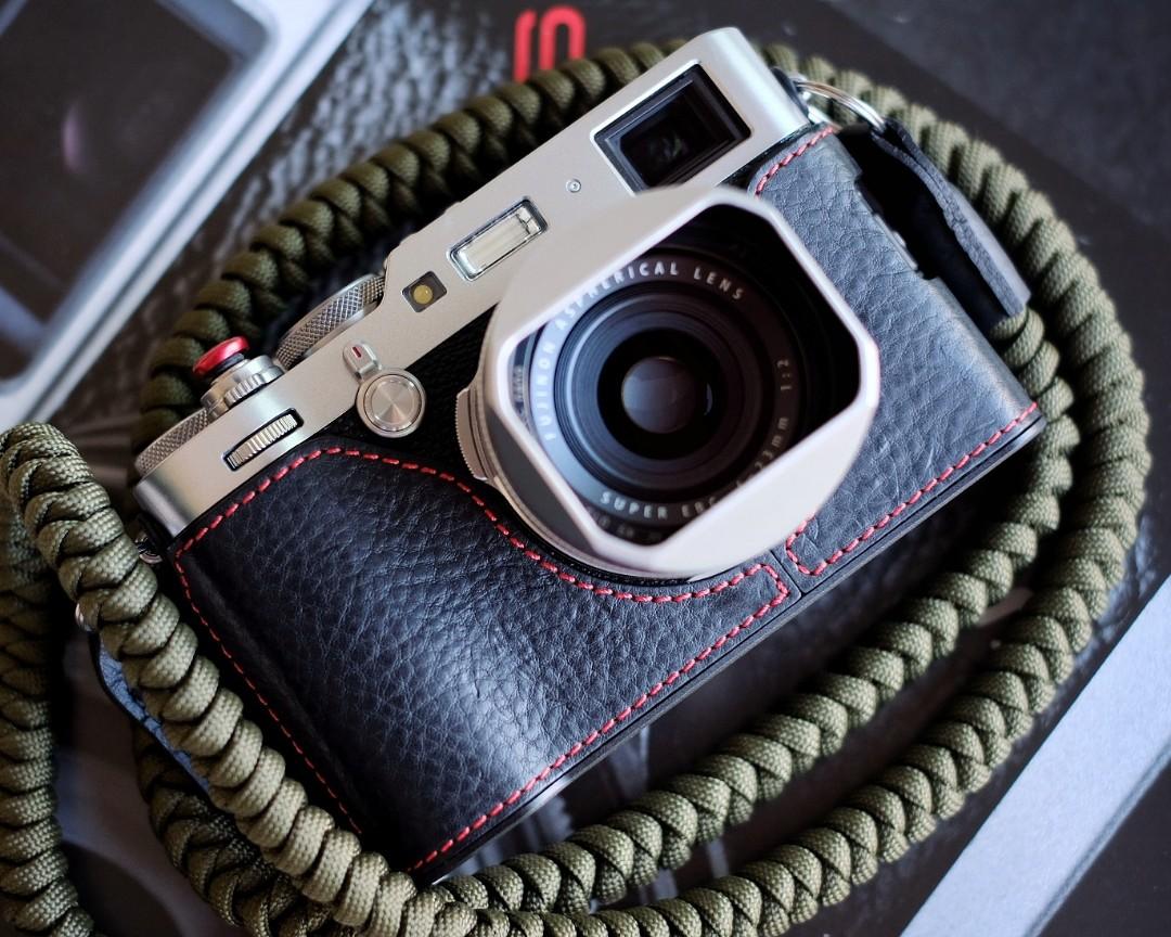 LIM'S Italian MINERVA Genuine Leather Half Case (Halfcase) For Fujifilm ...