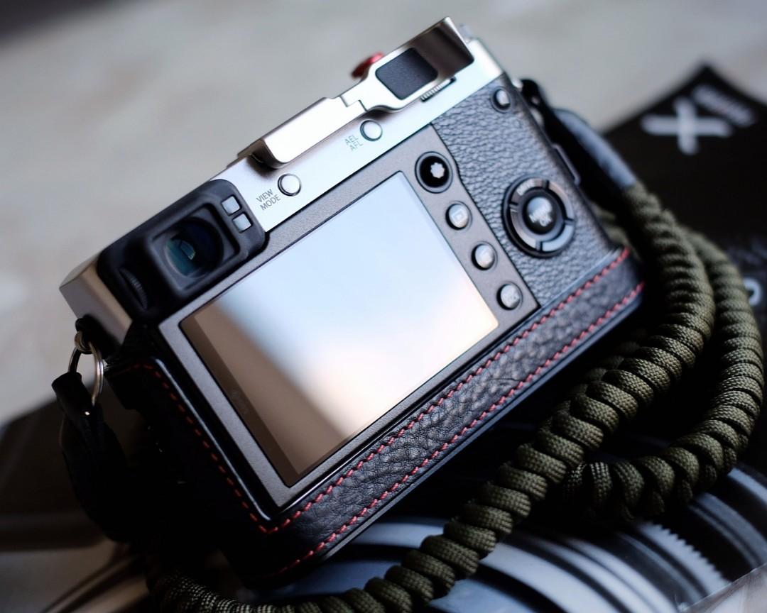 LIM'S Italian MINERVA Genuine Leather Half Case (Halfcase) For Fujifilm ...