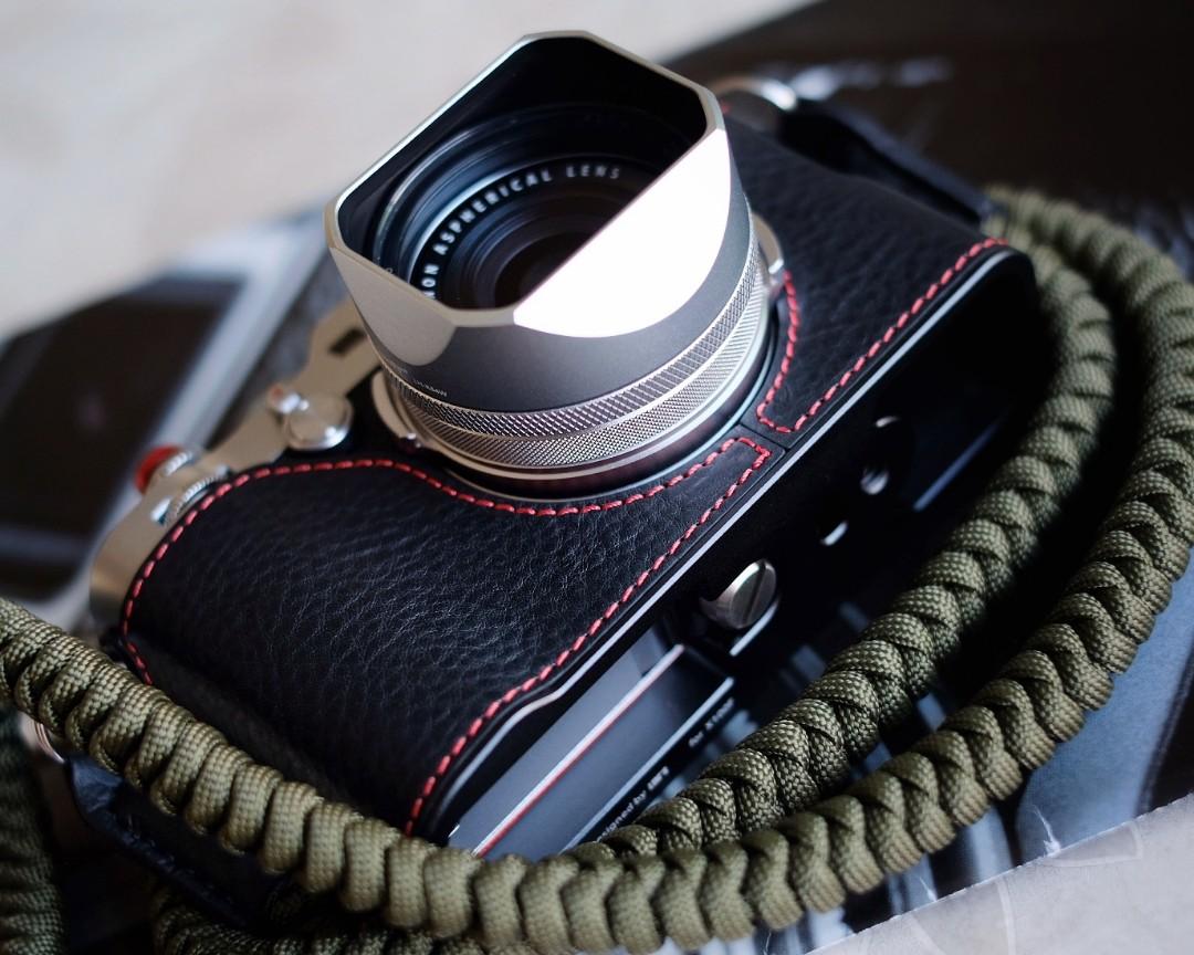 LIM'S Italian MINERVA Genuine Leather Half Case (Halfcase) For Fujifilm ...