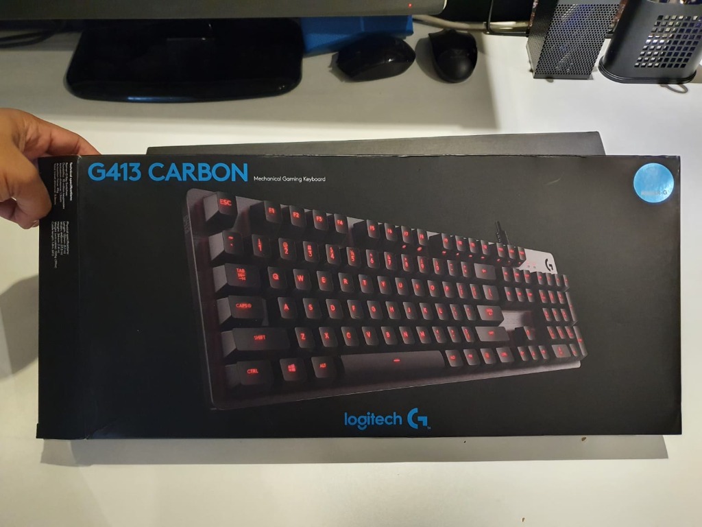 Logitech G413 Carbon Mechanical Gaming Keyboard, Computers & Tech ...