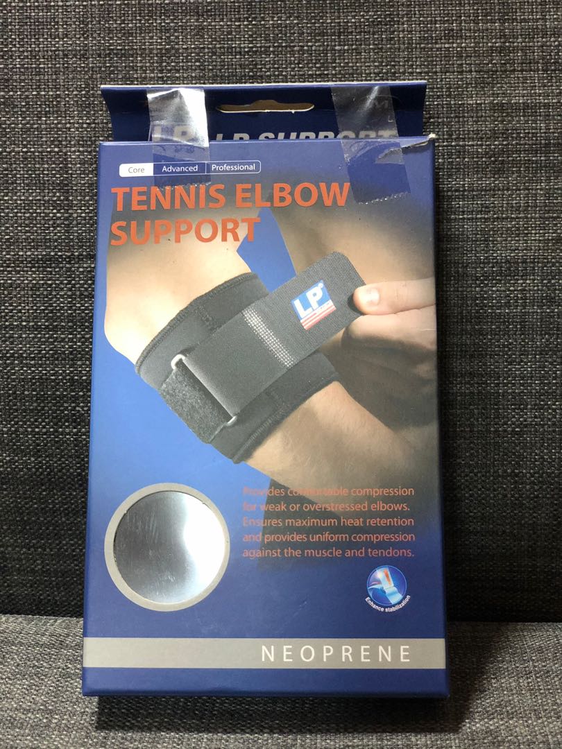 LP Tennis elbow support badminton Yonex lining , Health & Nutrition ...