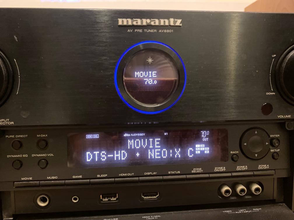 Marantz AV 8801 ( Processor / Preamp ), Audio, Other Audio Equipment on ...