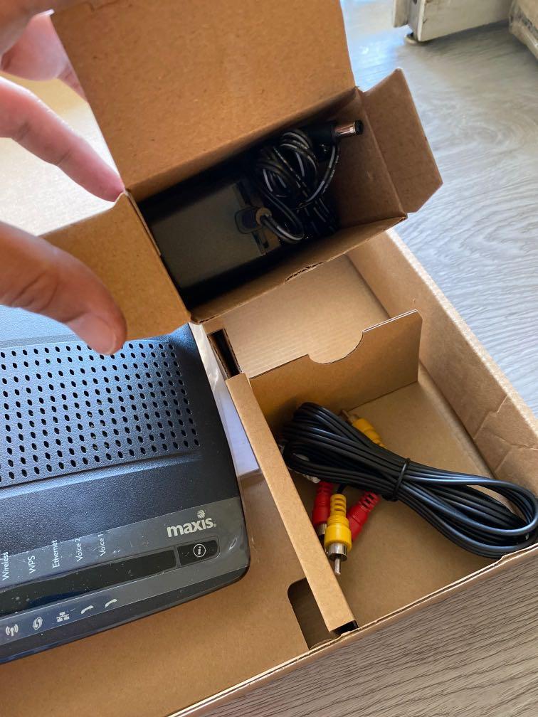 MAXIS technicolor TG784n v3 Wireless Router, Computers & Tech, Parts ...