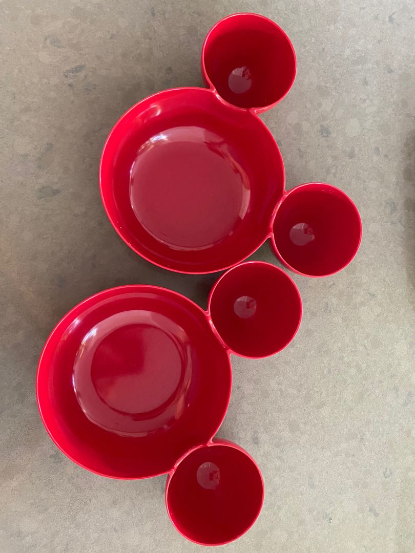 Mickey Mouse Bowls, Furniture & Home Living, Kitchenware & Tableware ...