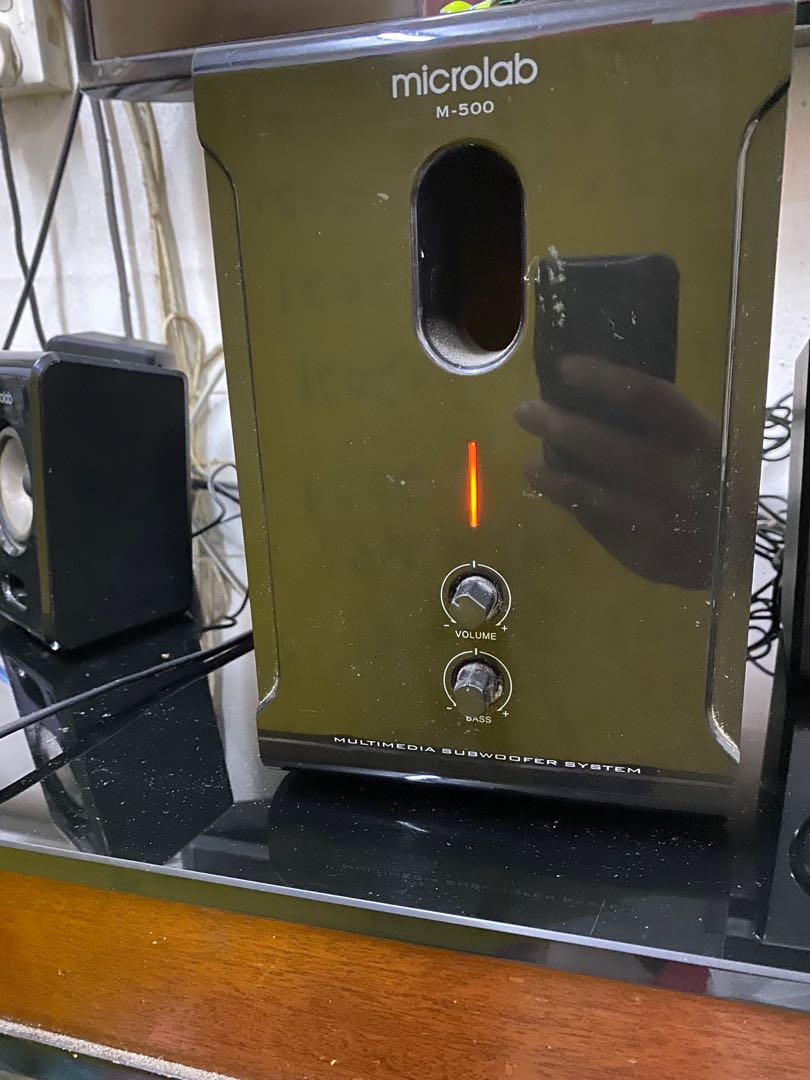 Microlab M-500 Multimedia Subwoofer System, Audio, Soundbars, Speakers ...