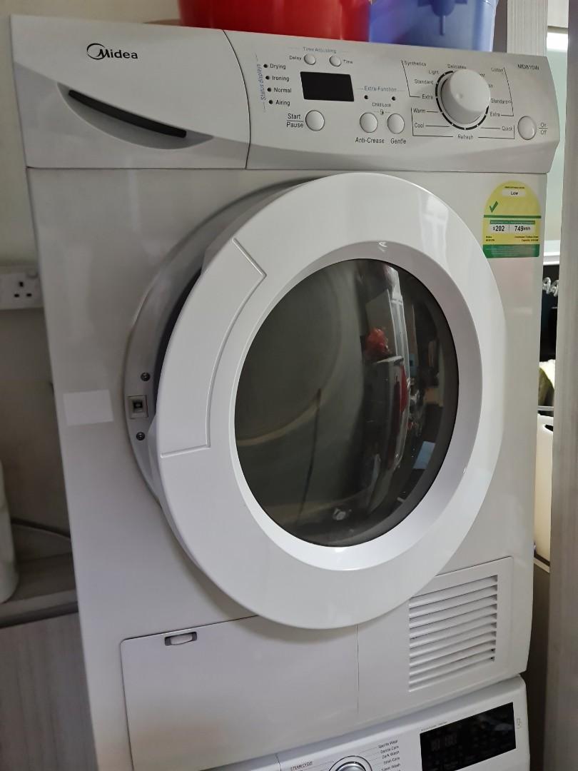 Midea Condenser Clothes Dryer, TV & Home Appliances, Washing Machines ...