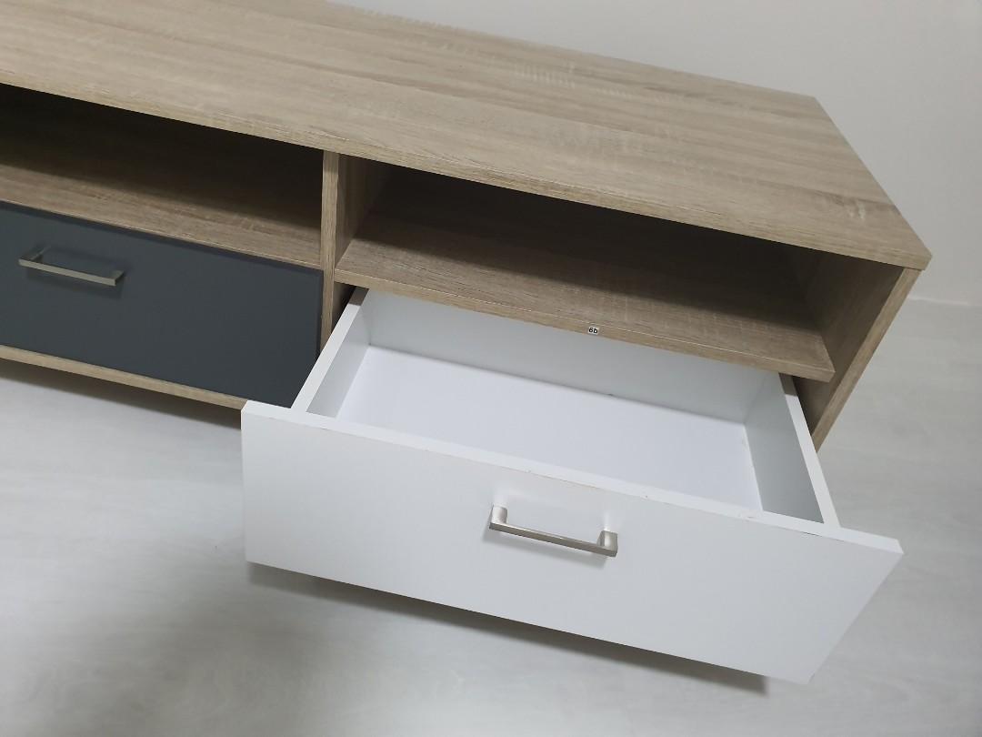 Modern Scandi Coffee Table/TV Console, Furniture & Home Living ...