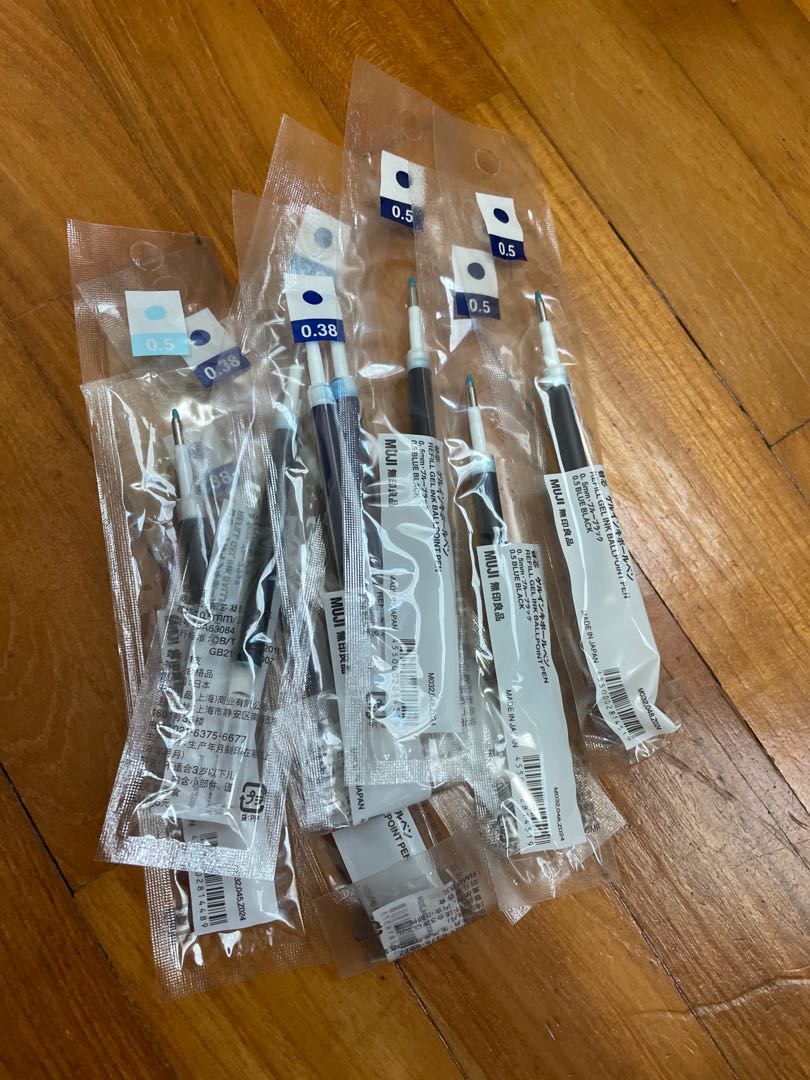 muji pen refills, Hobbies & Toys, Stationery & Craft, Other Stationery ...