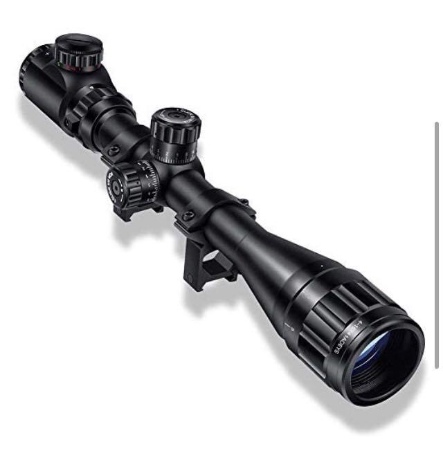 New Shockproof Genuine Imported CVLIFE 4-16x44 Tactical Rifle Scope Red ...